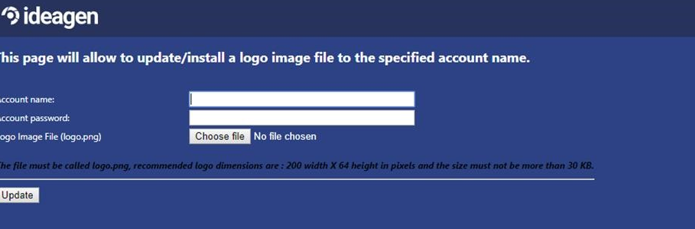Installing a custom logo - Standard Authentication - Ideagen Internal Audit MK 12.0 – Internal ...