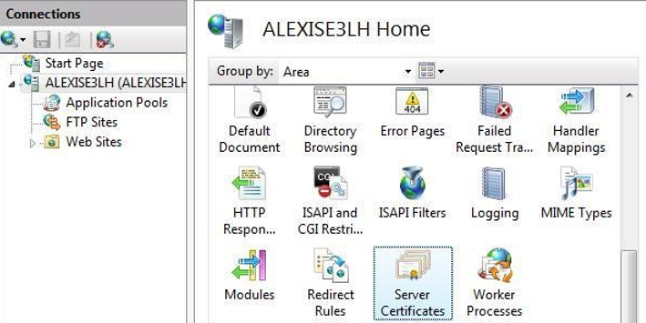 Appendix 4 – Self-signed SSL certificate - Standard Authentication - Ideagen Internal Audit MK ...
